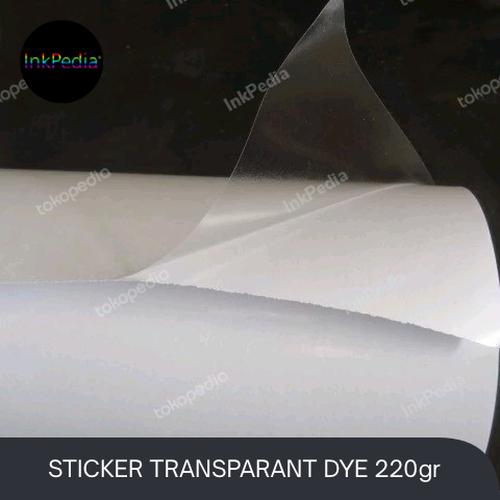 Jual Vinnyl Sticker Transparant Dye 220gsm 50"×30m - Jakarta Selatan ...