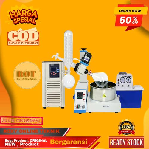 Jual Lab Vacuum rotary evaporator Rotavap 3L with chiller And pump ...