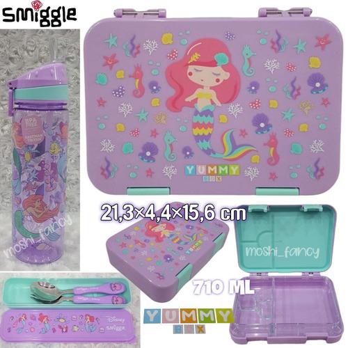 Jual Tempat Makan Smiggle Mermaid / Lunch Box Mermaid / Tempat Bekal ...
