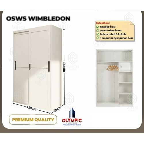 Jual Lemari Pakaian BESI Sliding / Olympic OLYMSTEEL OSWS Wimbledon 2P - Kota Malang - Mebel ...
