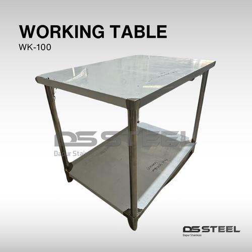 Jual Work Table Kitchen Stainless 100x60x85 / Meja Kerja Stainless ...