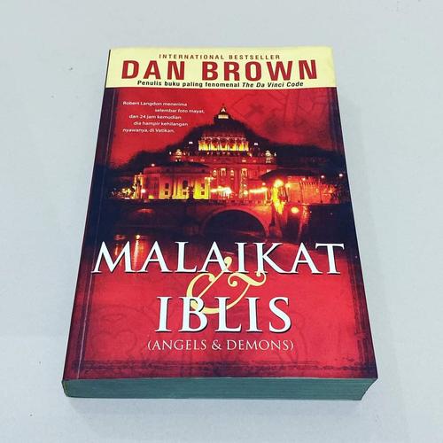 Jual Original Malaikat dan Iblis Angels and Demons Dan Brown Ukuran Besar - Kab. Demak - Lumpia ...
