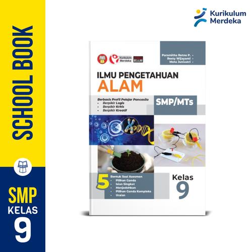 Jual Yrama Widya - Buku Ilmu Pengetahuan Alam untuk Siswa SMP/MTs Kelas 9 (Buku Paket Kurikulum ...