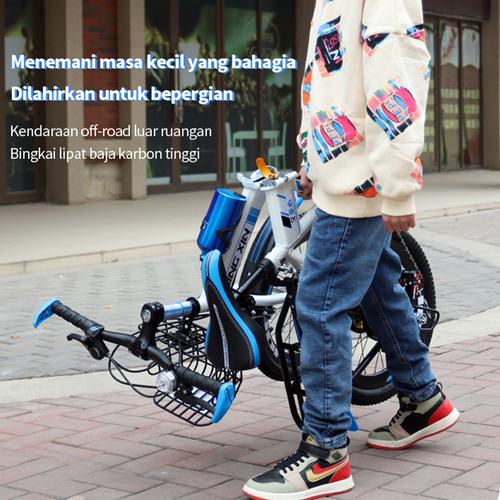 Jual sepeda lipat 18/20/22 inci Ori / Sepeda gunung anak / Sepeda rem ...