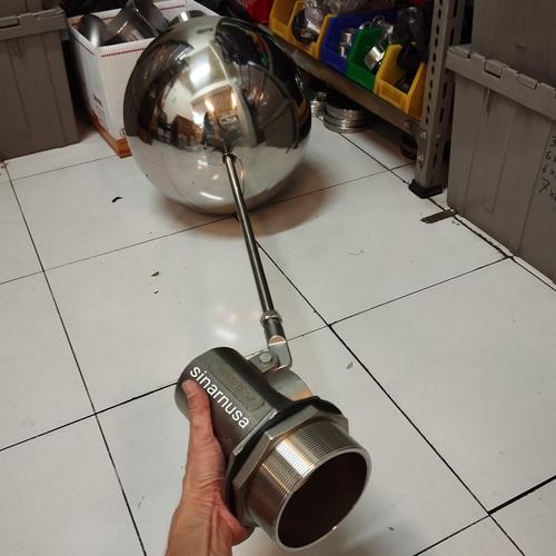 Jual Floating Valve Stainless Pelampung Tangki Otomatis 4 " inchi DN ...