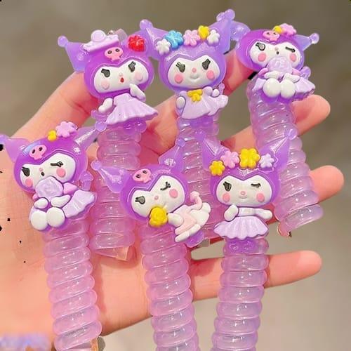 Jual AB39 Ikat Rambut Anak Spiral Kartun Tali Rambut Anak Spiral Kartun ...
