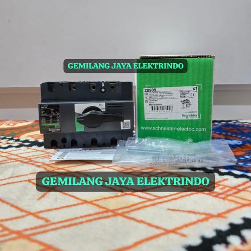 Jual SCHNEIDER INS100 4P 100A SWITCH DISCONNECTOR 28909 INS 4P 100A ...