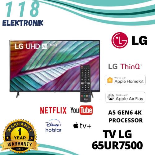 Jual LG Smart LED TV 65 Inch 65UR7500 TV DVB-T2 4K UHD AI ThinQ ...