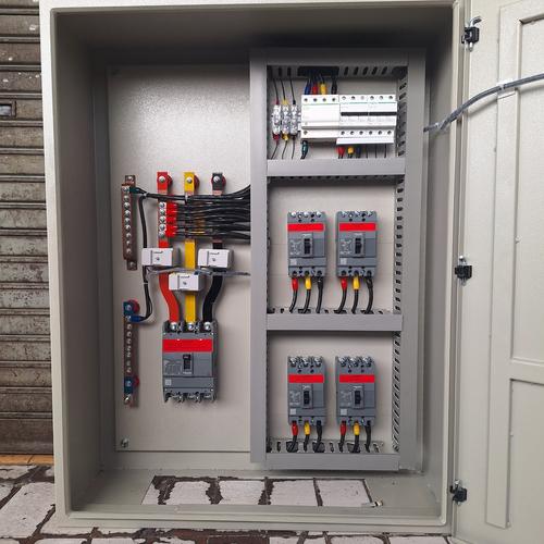 Jual panel pembagi arus listrik 3 pash 250 amper / panel penerangan ...