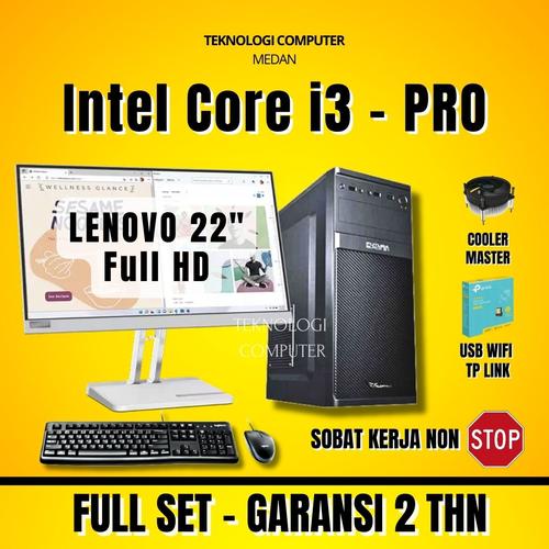 Promo Core i3 | Full Set | CPU Komputer | PC Rakitan | Kantor Admin ...