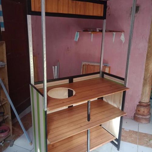 Jual booth portable gerobak lipat meja lipat meja dagang dandang ...