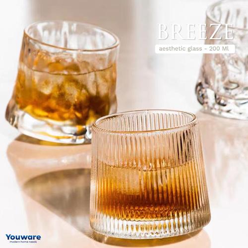 Jual Breeze Aesthetic Glass 00Ml (1 Pcs) Gelas Estetik Gelas Kaca ...