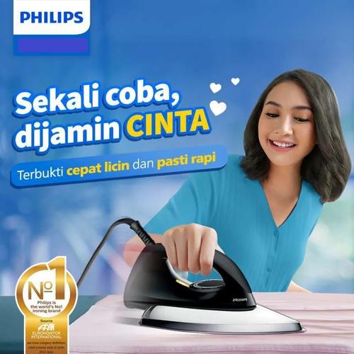 Jual seterika philips hd 1172 classic - HD1173/80 BLACK - Kota Denpasar ...