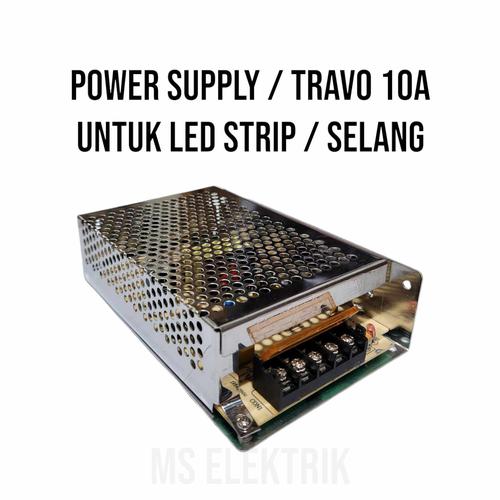 Promo Power Supply Adaptor Switching Trafo LED Strip 12V 10A - Kota ...