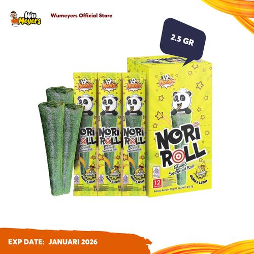 Jual Norigo Snack Nori Roll Grilled Seaweed Roll / Snack Rumput Laut ...