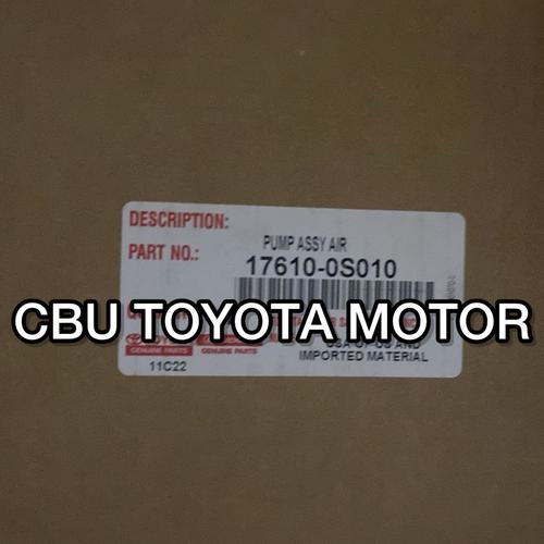 Jual AIR PUMP TOYOTA LAND CRUISER 200 VX200 LEXUS LX570 17610-0S010 ...