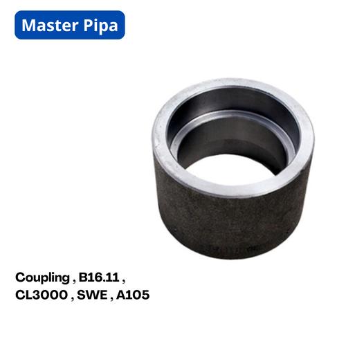 Jual Coupling socket weld class 3000 size 1/2" Sock SW #3000 Carbon ...