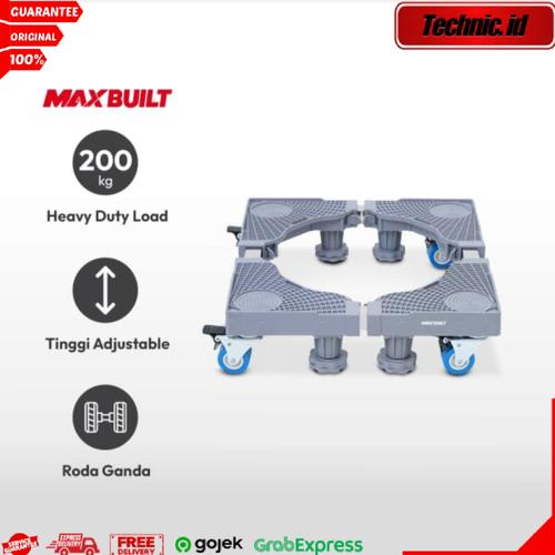 Jual Maxbuilt Alas Kaki Roda Universal Base Bracket With Wheel 200Kg ...