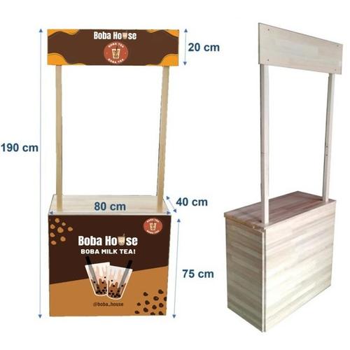 Jual Booth Portable Lipat Meja Event Lipat Gerobak Lipat Full Kayu Solid - Jakarta Timur ...