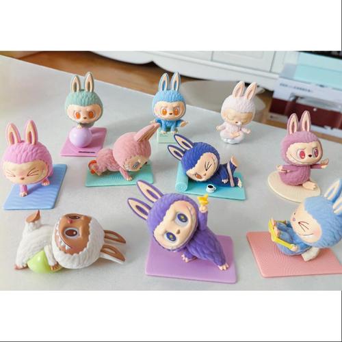 Jual PopMart POP MART Figure Labubu lazy yoga selected Pajangan ...