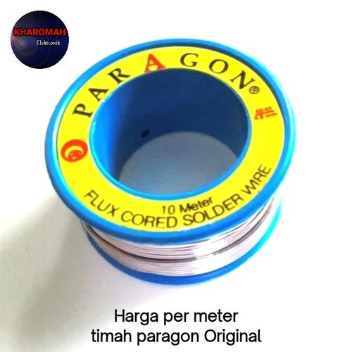 Jual Timah solder paragon 0.8 mm, tinol paragon, timah paragon harga ...
