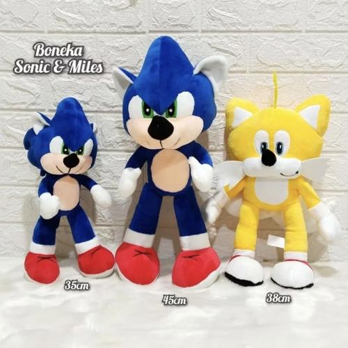 Jual boneka sonic boneka sonic miles - Sonic biru 45cm - Jakarta Barat ...