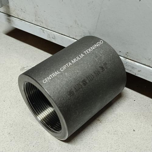 Jual Coupling Besi 2" inch Socket Carbon Steel Class 3000 Drat NPT ...