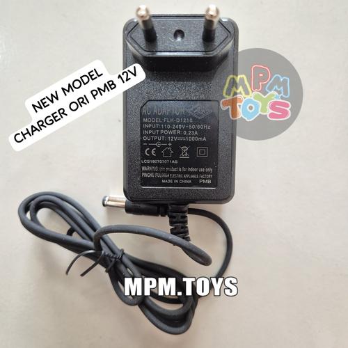 Jual Charger AC/DC Adaptor Mainan Mobil Aki ORIGINAL PMB 6V 12V Charger ...