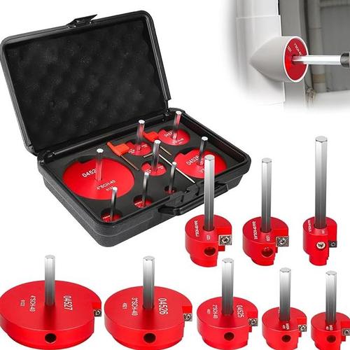 Jual 8 Pcs Pvc Pipe Reamer Kit Plastic Pvc Pipe Fitting Reamer Tools ...