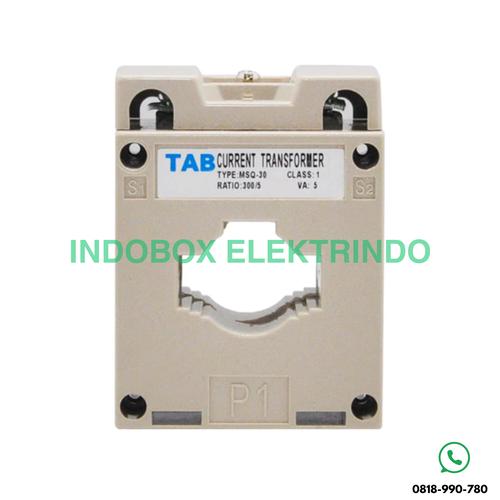 Jual CT Current Transformer TAB MSQ 30 ( 300/5A ) - Current Transformer MSQ-30 - Jakarta Pusat ...