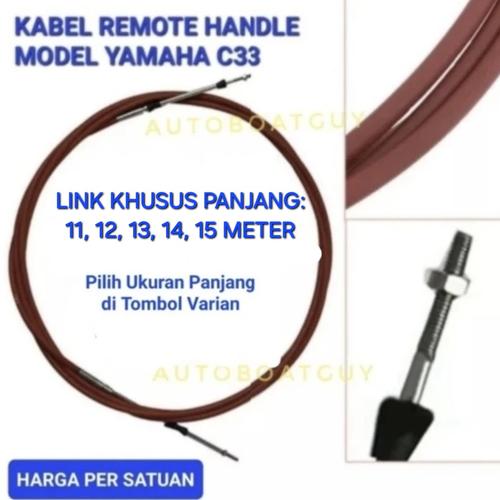 Jual Kabel Throttle Gas Lever Remote Handle Kapal ( Model Yamaha C-33 ...