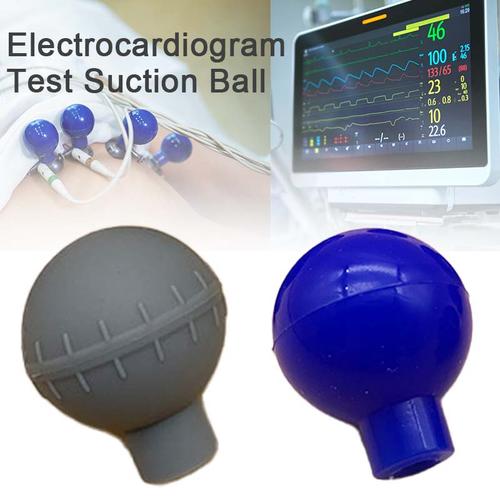 Jual Electrode Balon Ekg Ecg Bulb Blue Chest Electrodes Multi Function ...