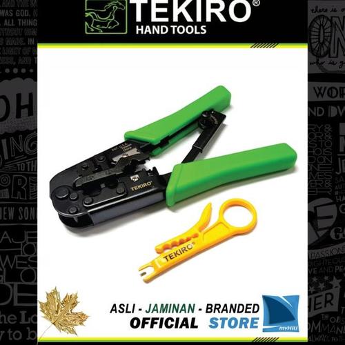 Jual Tang Crimping Rj45, Rj11, Plug Crimper 3In1 Jack Utp, Telepon ...