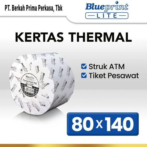 Jual Kertas Thermal / Kertas Struk / Kertas Kasir BLUEPRINT LITE 80x140 ...
