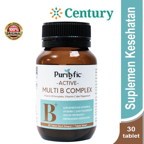 Promo PURITYFI ACTIVE MULTI B COMPLEX 30 TAB / VITAMIN & SUPLEMEN / VITAMIN B COMPLEX - Jakarta ...