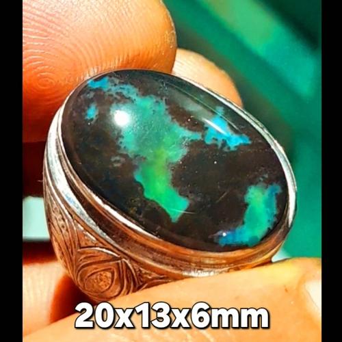 Jual Natural Pirus Hubei Hitam Porselen gradasi hijau - Kota Langsa ...
