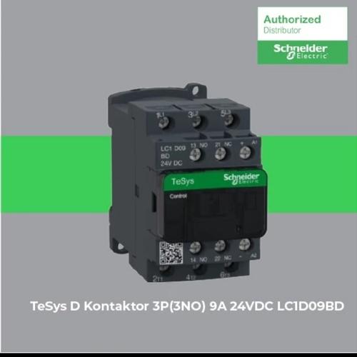 Jual kontaktor Contactor lc1d09bd coil 24vdc 25a 3phase Schneder ...