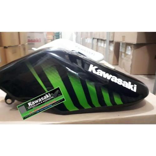 Jual tangki Tengki ninja ss hitam striping hijau 2015 original ...