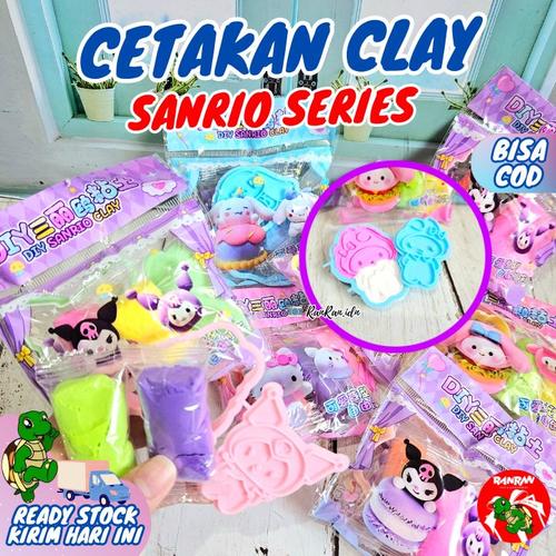 Jual Cetakan Clay Sanrio/ Cetak Karakter Sanrio/ Cetakan Clay/ Clay ...