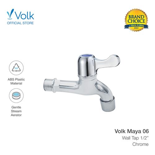 Promo VOLK MAYA-06 KRAN TEMBOK PLASTIK - Chrome - Jakarta Barat - Volk ...