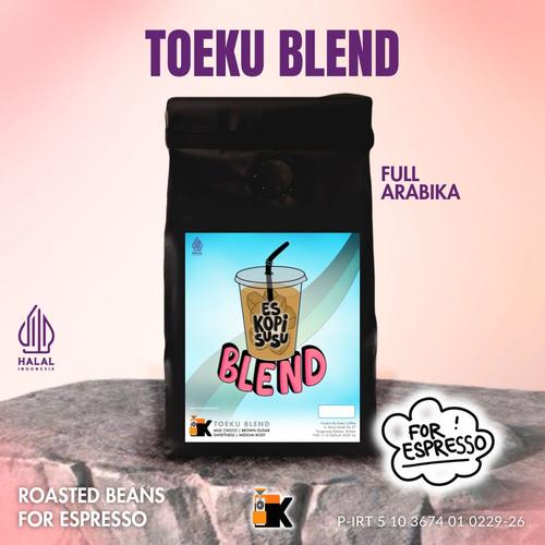 Promo Biji Kopi TOEKU Blend 100% Arabika untuk Kopi Susu 4KG - Biji ...