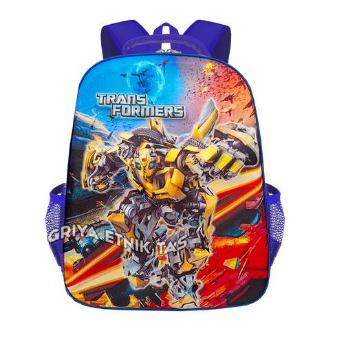 Jual Tas Sekolah Anak Laki Transformers Bumblebee - Tas Anak Karakter ...