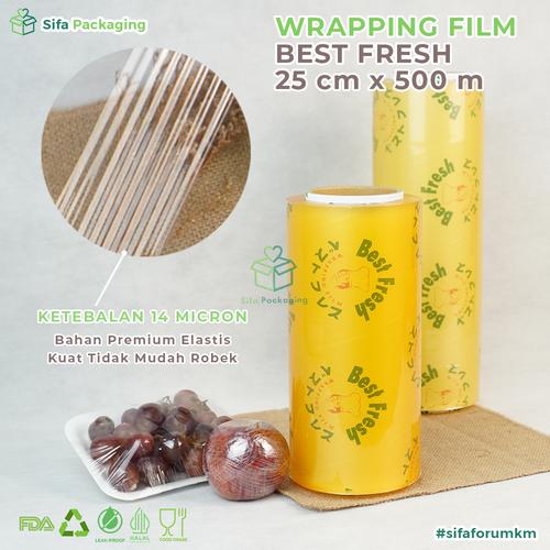 Jual Wrapping FIlm Bestfresh 25X500 Plastik pembungkus makanan Plastik ...