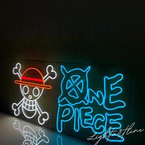 Jual Baru Neon Flex ONE PIECE dengan Tulisan - lampu ONE PIECE dengan ...