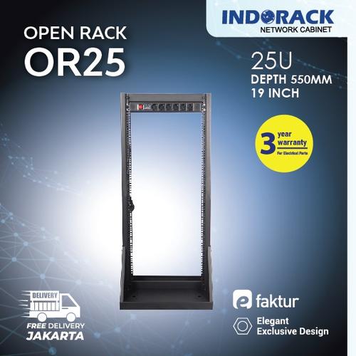 Jual Open Rack INDORACK Rack Server 25U OR25 Indorack Open Rack 19" Rak ...