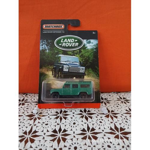Jual Matchbox Land Rover Defender 110 Land Rover Series hijau - Kota ...