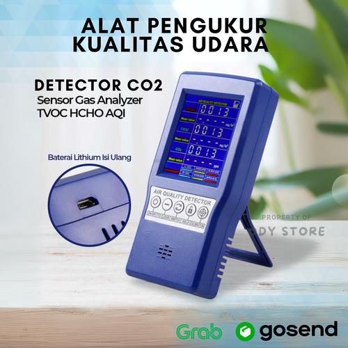 Jual ALAT PENGUKUR KUALITAS UDARA SUHUHYGROMETER ALAT DETECTOR CO2 ...