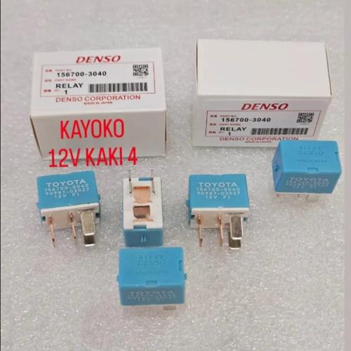Jual Relay Ac biru 12v K4 Denso Toyota Daihatsu Mitsubishi - RELAY ...