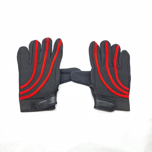 Jual Sarung Tangan Panjang Motif Garis Merah Biru - Lis Biru - Kota ...