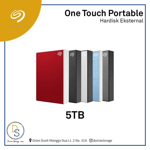 Promo Seagate One Touch Portable 5TB HDD - Hardisk Eksternal - Abu-abu ...